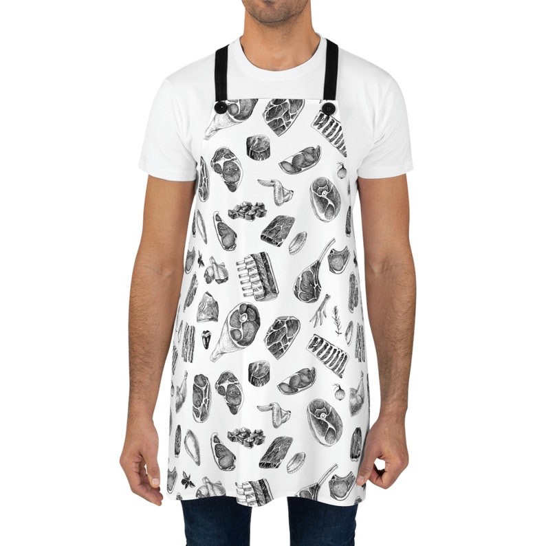 Apron Butcher Meat - Etsy