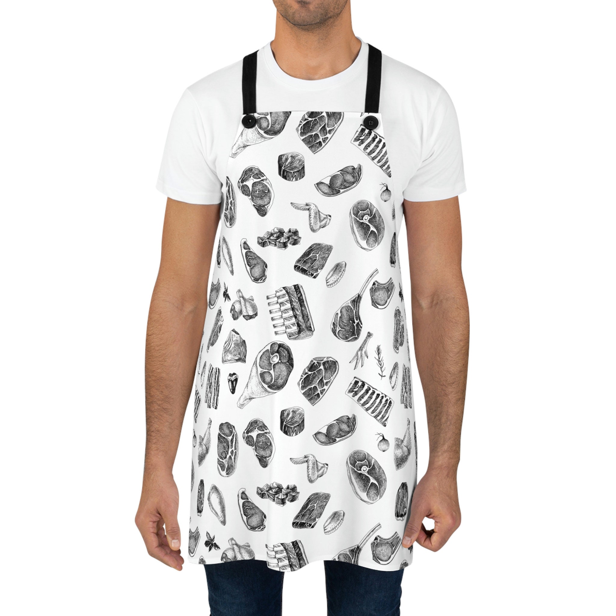 Apron Butcher Meat - Etsy