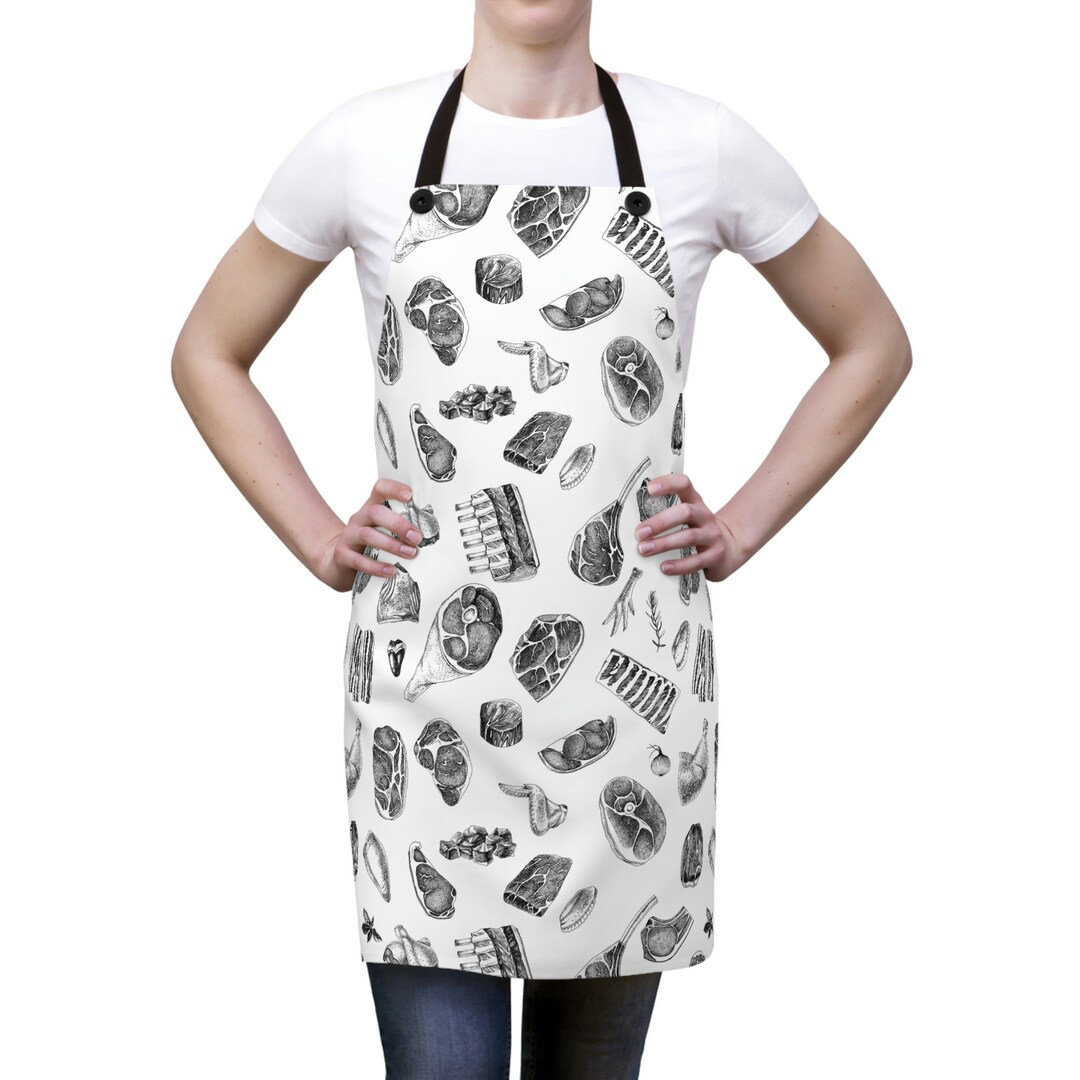 Apron Butcher Meat - Etsy