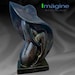 Lady Emily Sculpture Figurine Made of Fiber Stone Cast, Classy and ...