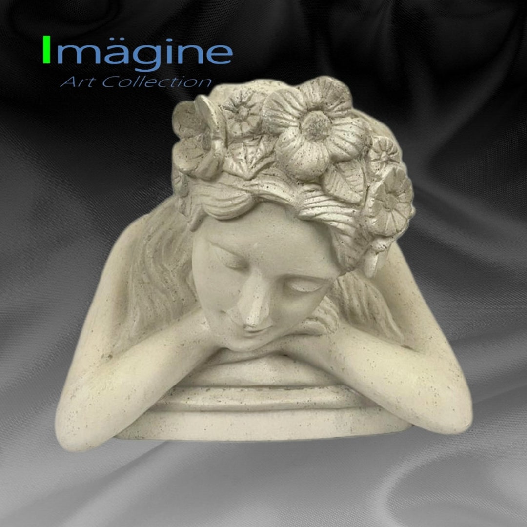 Kate Resting Planter Pots, Classy and Designer Look Lady Pots Sculpture ...