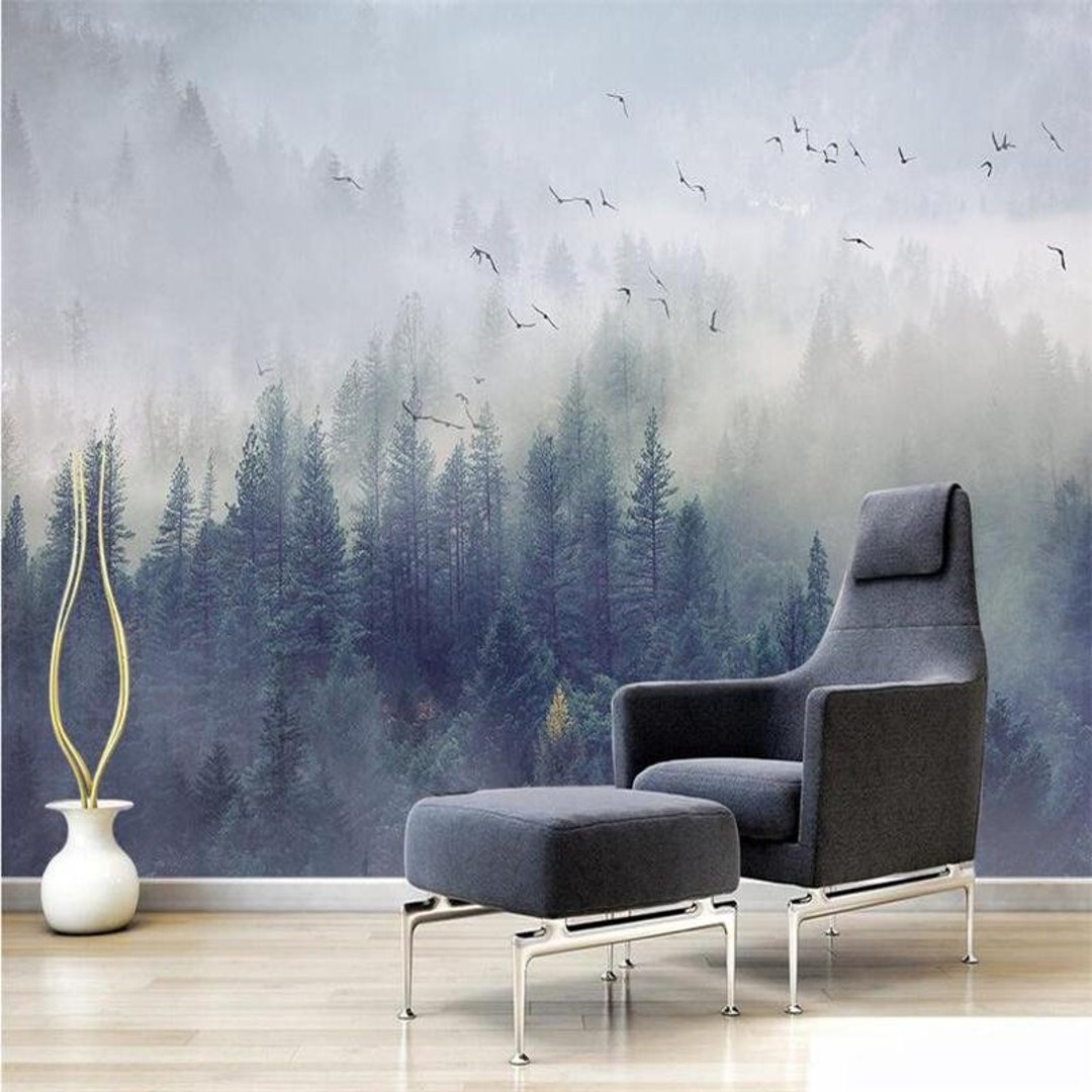 Landscape Design, Nature 3D Wallpaper, Custom Size Wallpaper, Accent ...
