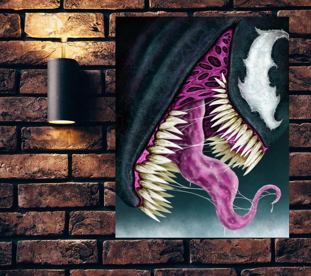 Venom Wall Art, Venom, Digital Download, Wall Art, Printable, Original ...