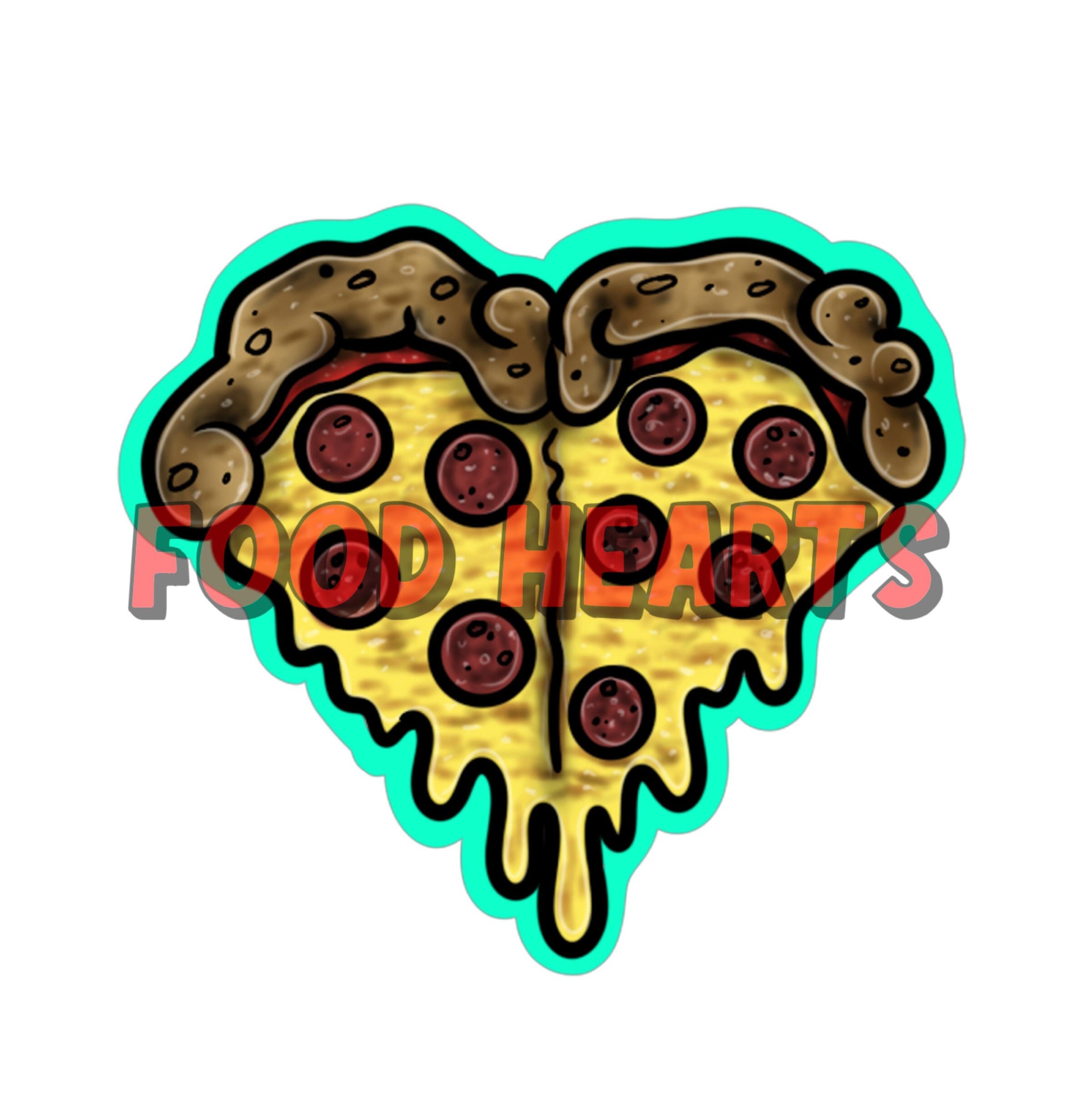 Food Hearts Heart Png Hearts Bundle Digital Download 3 - Etsy