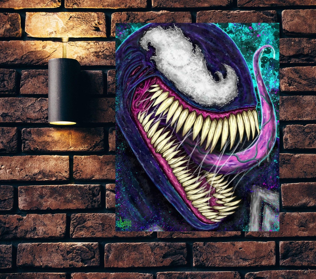 Venom Wall Art, Venom, Digital Download, Printable Wall Art, Printable ...