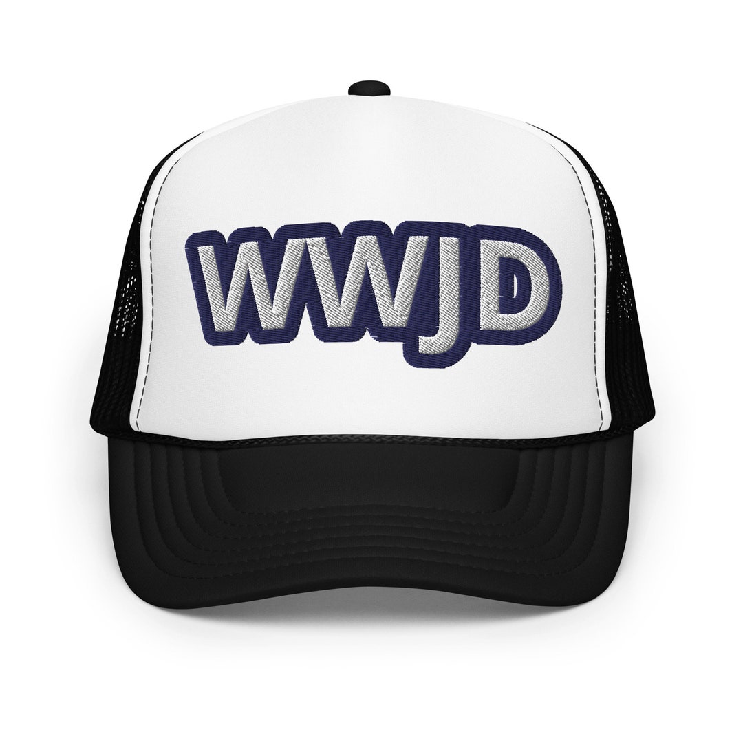 WWJD - Men's Trucker Hat - Etsy
