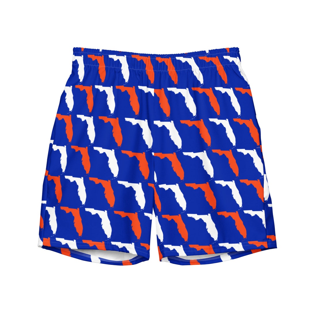 State of Florida Swim Trunks - Men's Graphic Design Tshirt - Etsy
