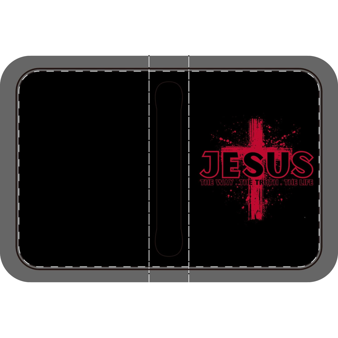 Jesus - Leather Bible Cover - Etsy