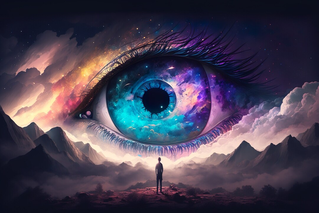 Cosmic Eye Instant Download Digital Art Printable Art Digital Print ...