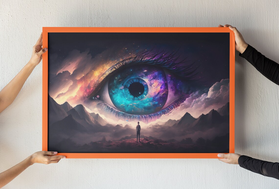 Cosmic Eye Instant Download Digital Art Printable Art Digital Print ...