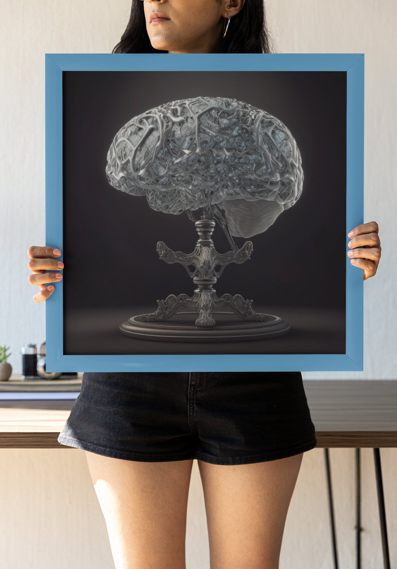 Anatomical Brain | Diamond | Instant Download | Diamond | Digital Print ...