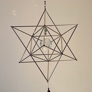Merkaba, Tetrahedron Star, Sacred Geometry, Himmeli, Geometric ...