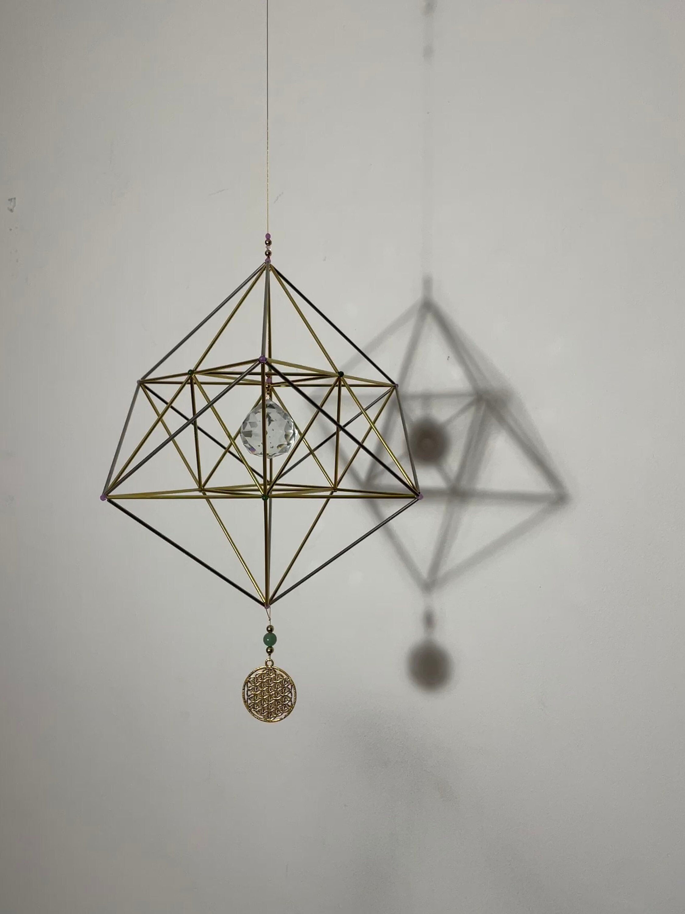 Metatron Cube, 3D, Sacred Geometry, Platonic Solids, Himmeli, Geometric ...