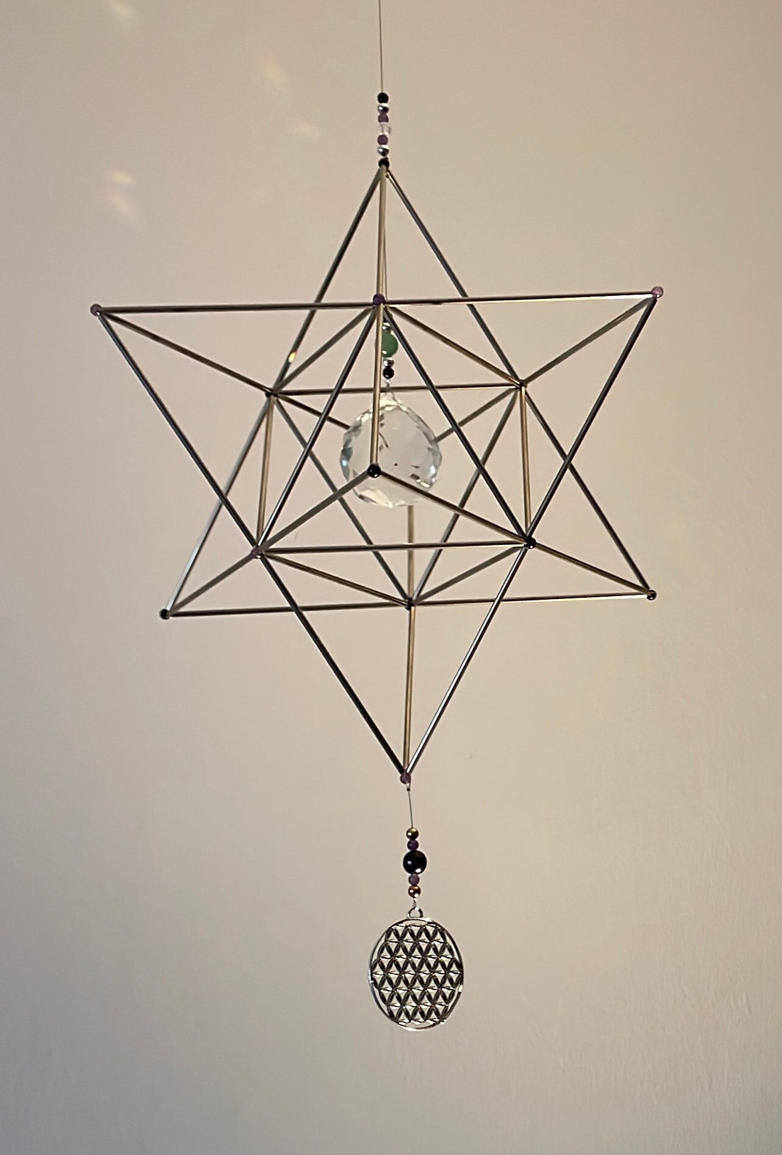 Merkaba, Tetrahedron Star, Sacred Geometry, Himmeli, Geometric ...