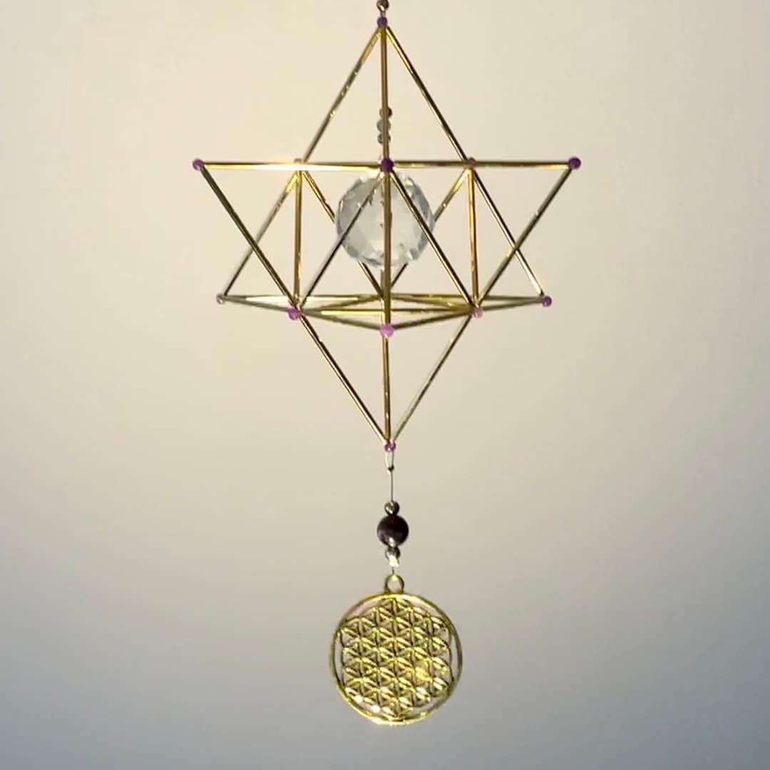 Merkaba, Tetrahedron Star, Sacred Geometry, Himmeli, Geometric ...