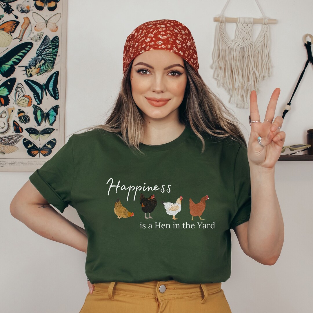 Chicken Tshirt, Crazy Chicken Lady, Farm Life Tee, Chicken Mom Gift ...