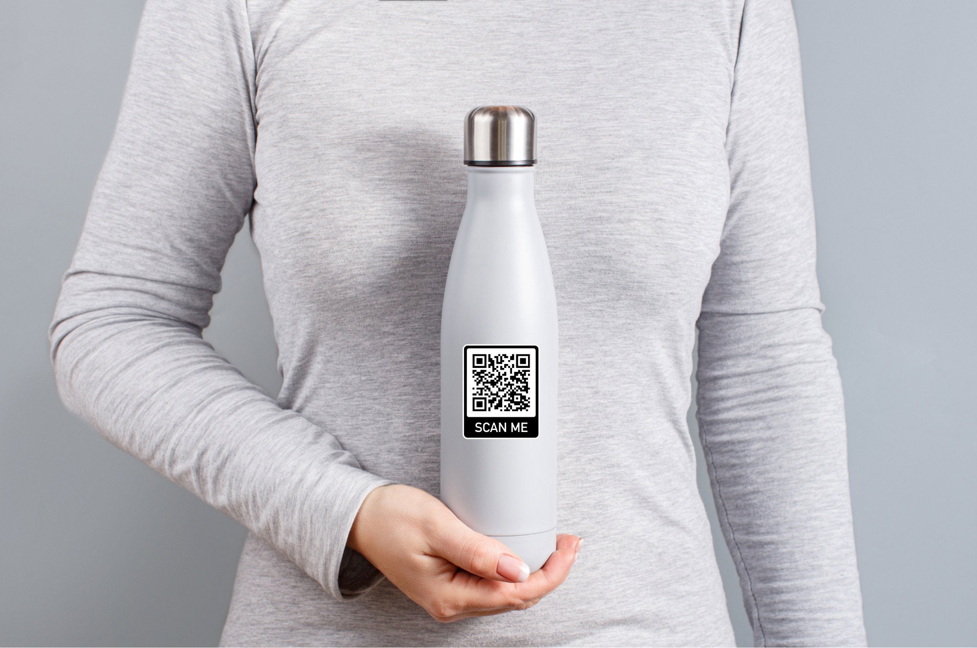 Rick Rolled Sticker - Funny High Quality Vinyl Sticker - Scan Me Decal ...