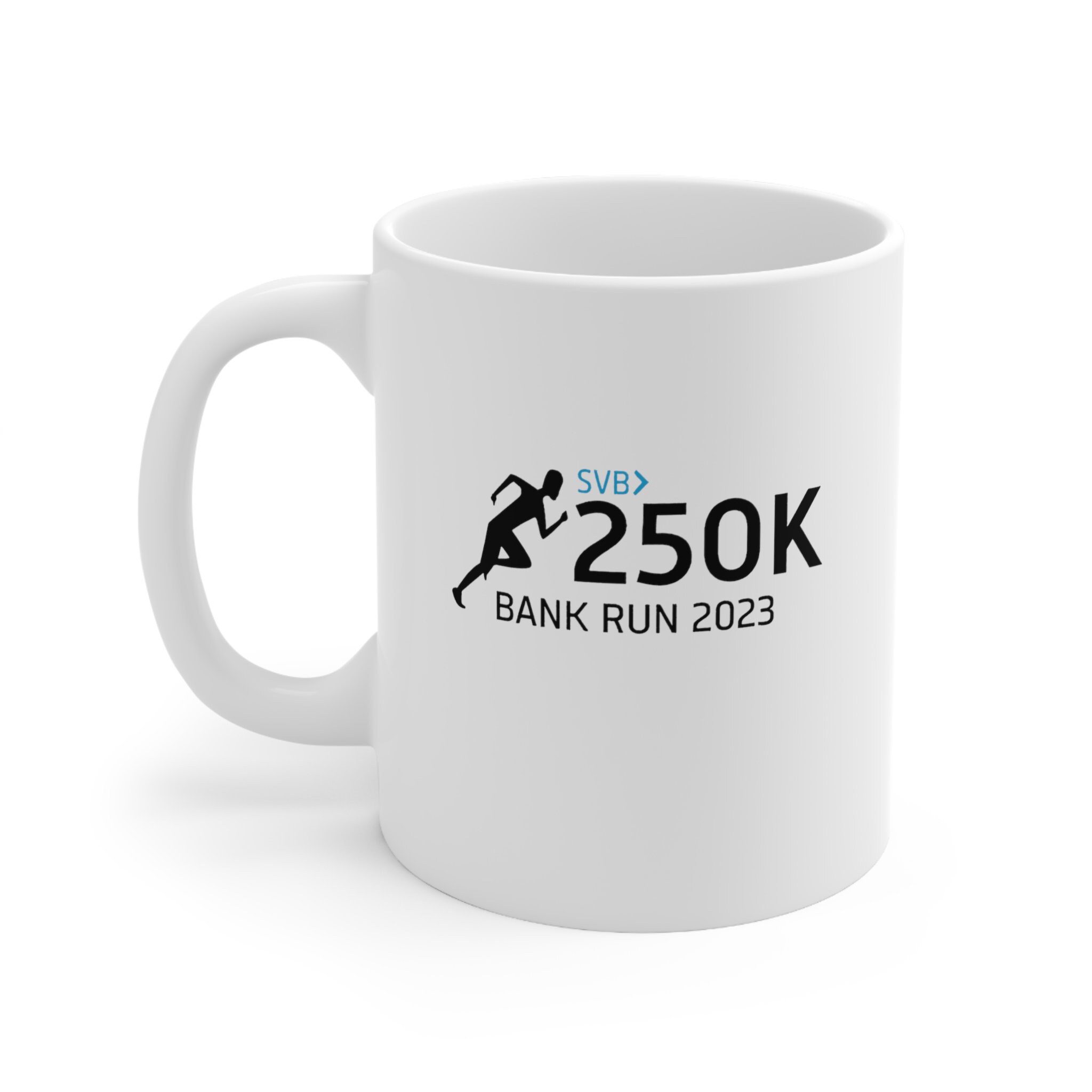 Silicon Valley Bank SVB Bank Run 2023 Coffee Mug