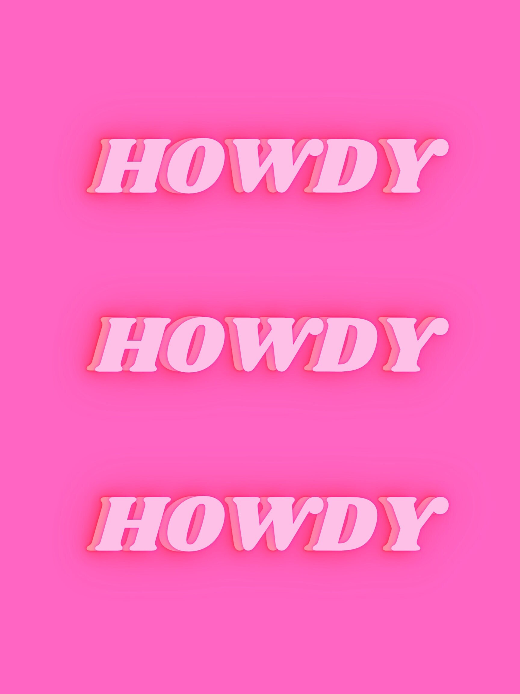 Howdy Preppy Downloadable Digital Prints 3 Prints Included - Etsy