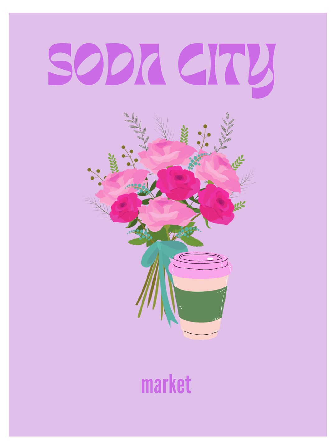 Uofsc Soda City Preppy Print - Etsy