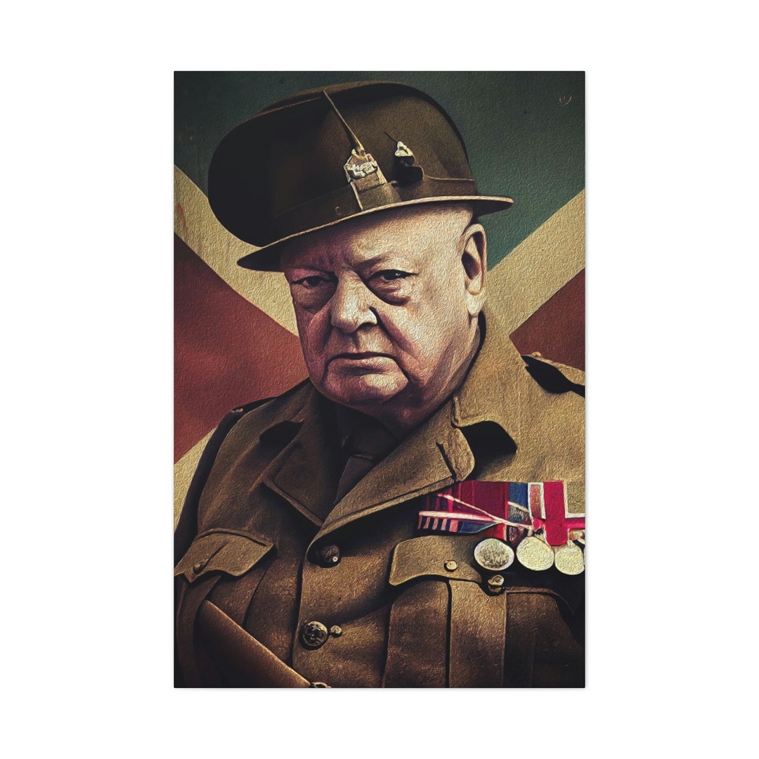 Churchill: Ai-generated churchill High-quality - Etsy