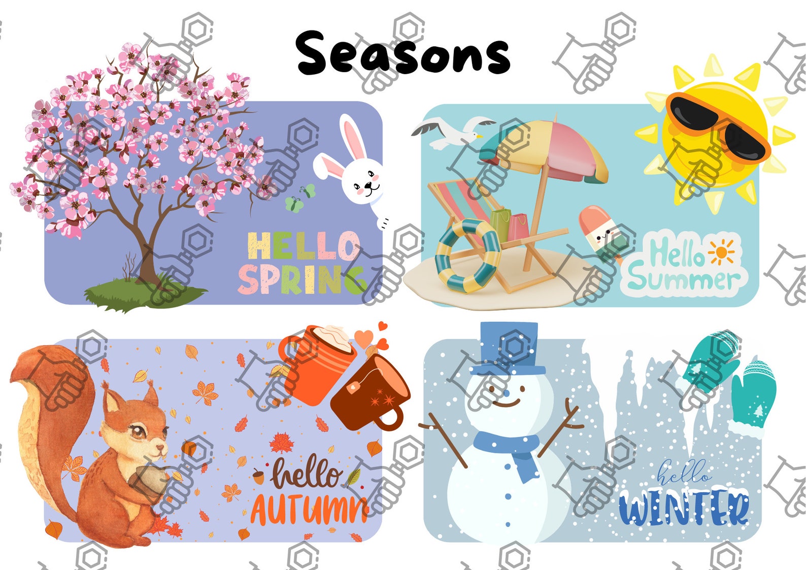 Digital Educational Wall Art Posters - Etsy