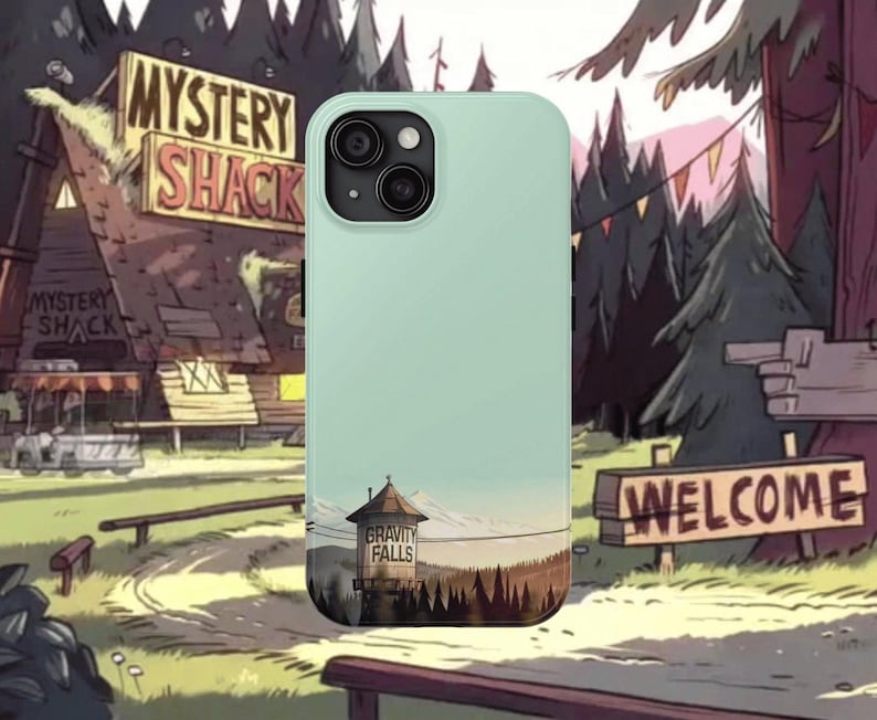 Gravity Falls Water Tower Tough Phone Cases, Disney, Dipper, Mabel ...
