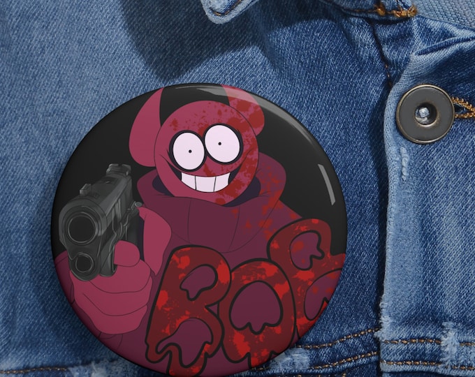 Bob Velseb Buttons 3 Inches Each - Etsy