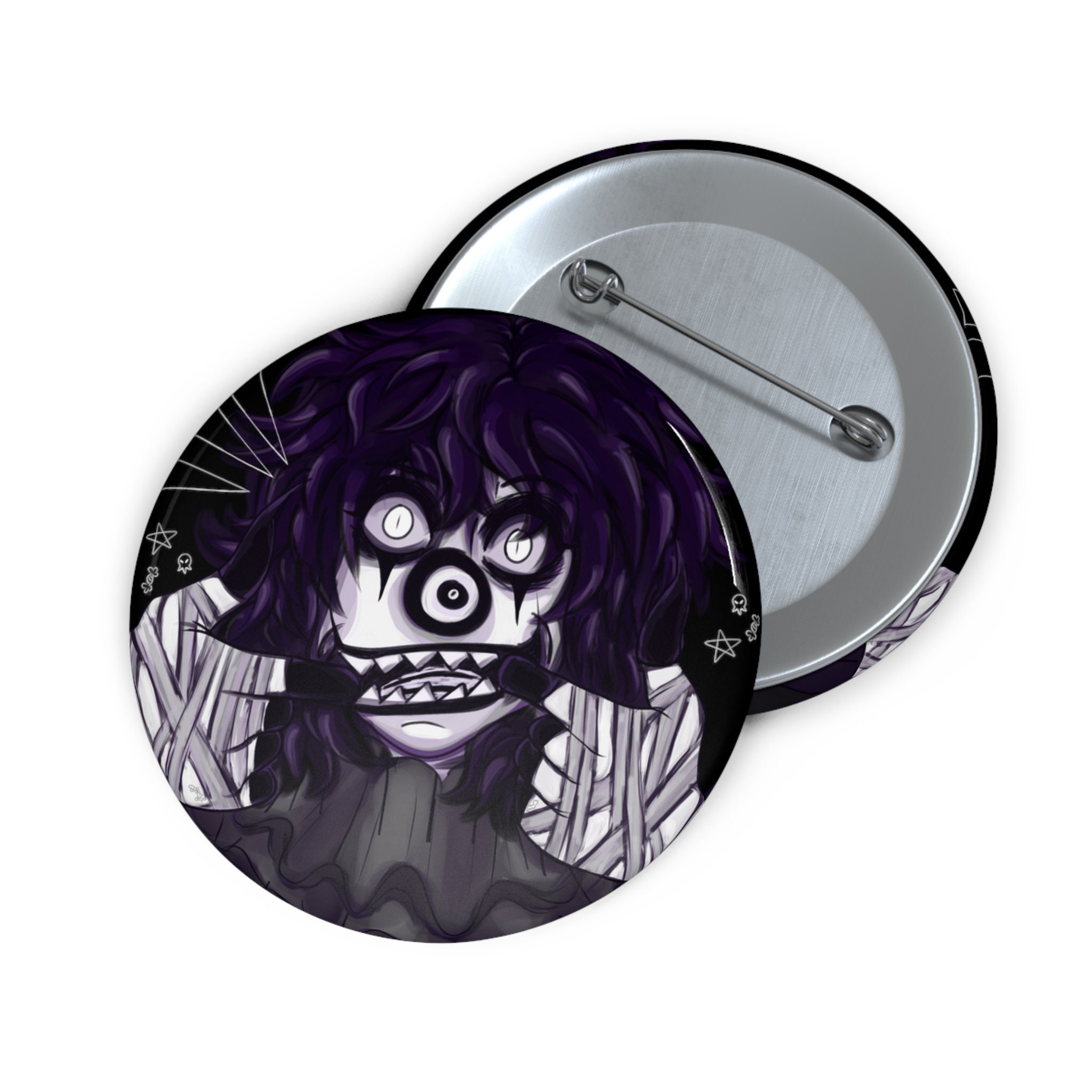 Laughing Jack Creepypasta Custom Pin Buttons - Etsy