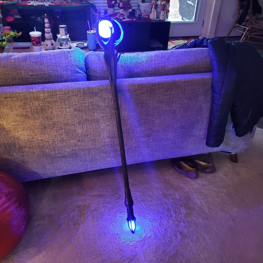 Light up Staff of Magnus From Skyrim - Etsy
