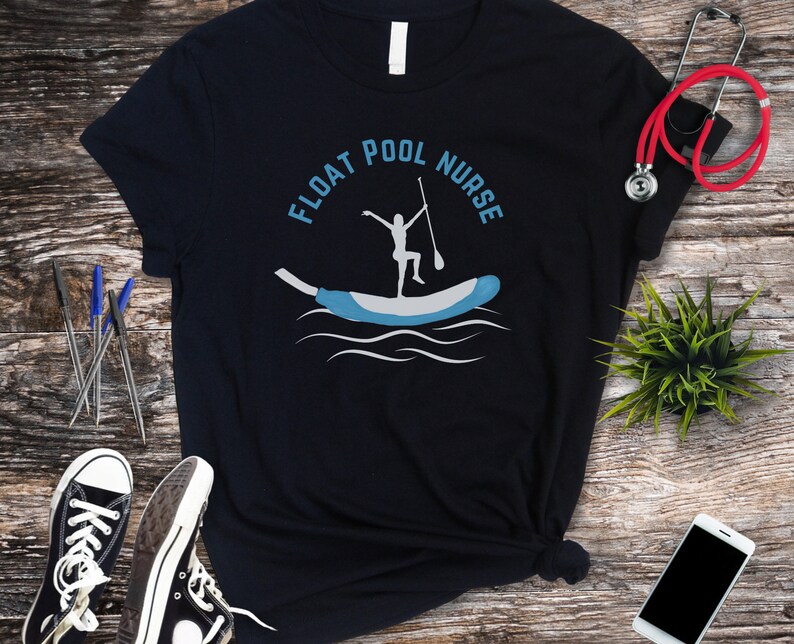 Float Pool Nurse, Float Pool Nurse Shirt, Funny Rn Shirt, Rn Shirt, Rn ...