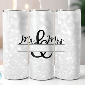 Mr & Mrs Pack 20oz Tumbler Wraps - Etsy
