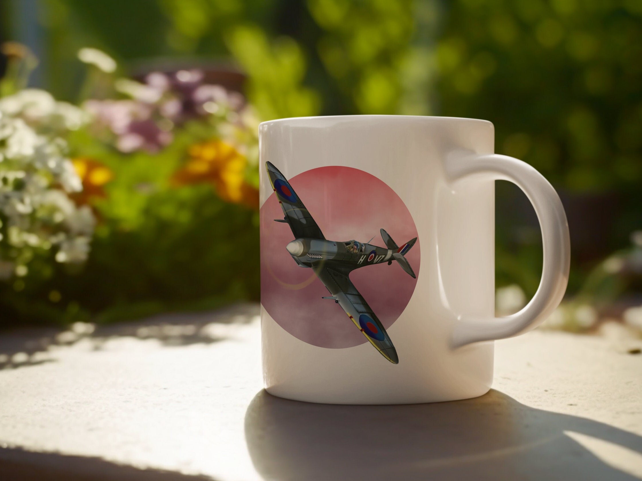 Spitfire Mug Nostalgic WWII Warbird Cup Pilot Mug Vintage - Etsy