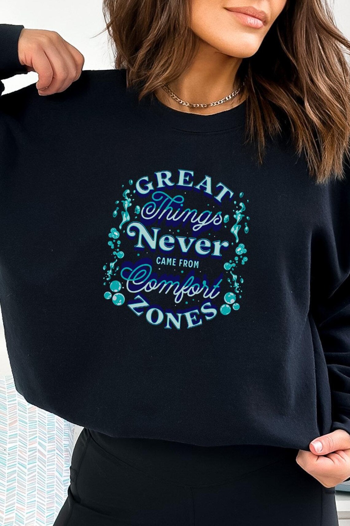 Swimmer Hoodie Inspiring Design Retro Winter Swim Sweater Warm Aquatics ...