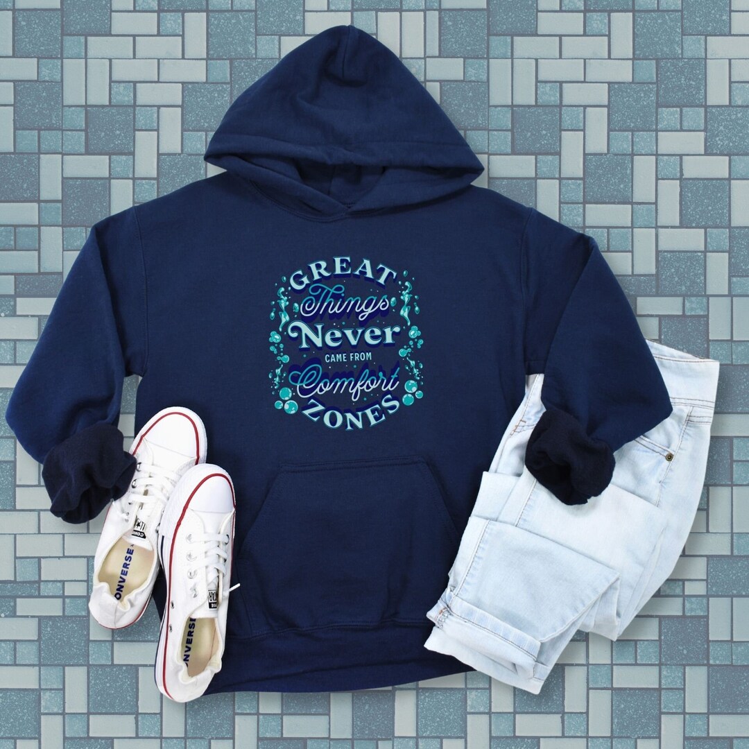 Swimmer Hoodie Inspiring Design Retro Winter Swim Sweater Warm - Etsy