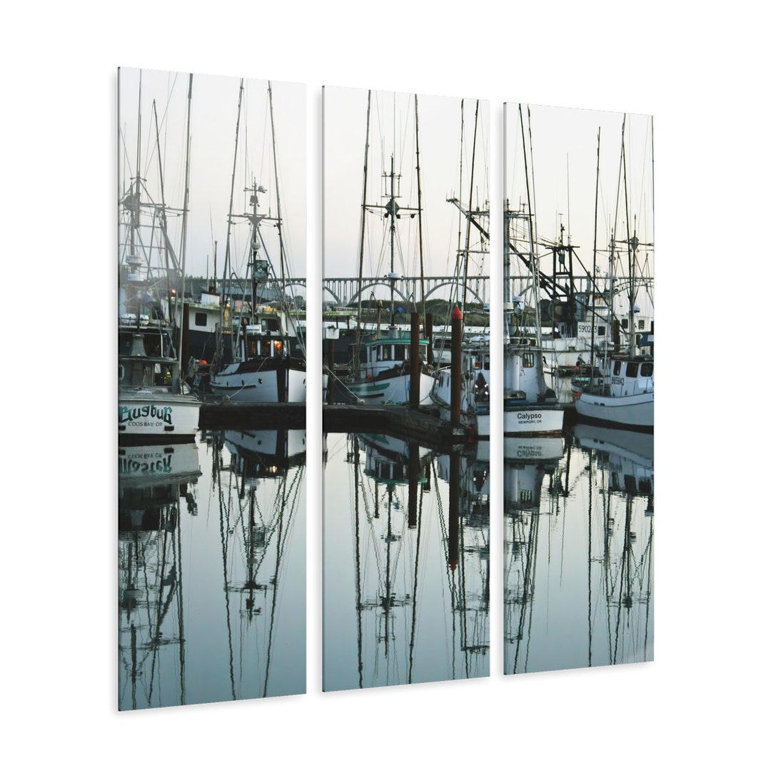 Portland Harbor Scene, Nautical Photography, Newport, Boat Scene ...