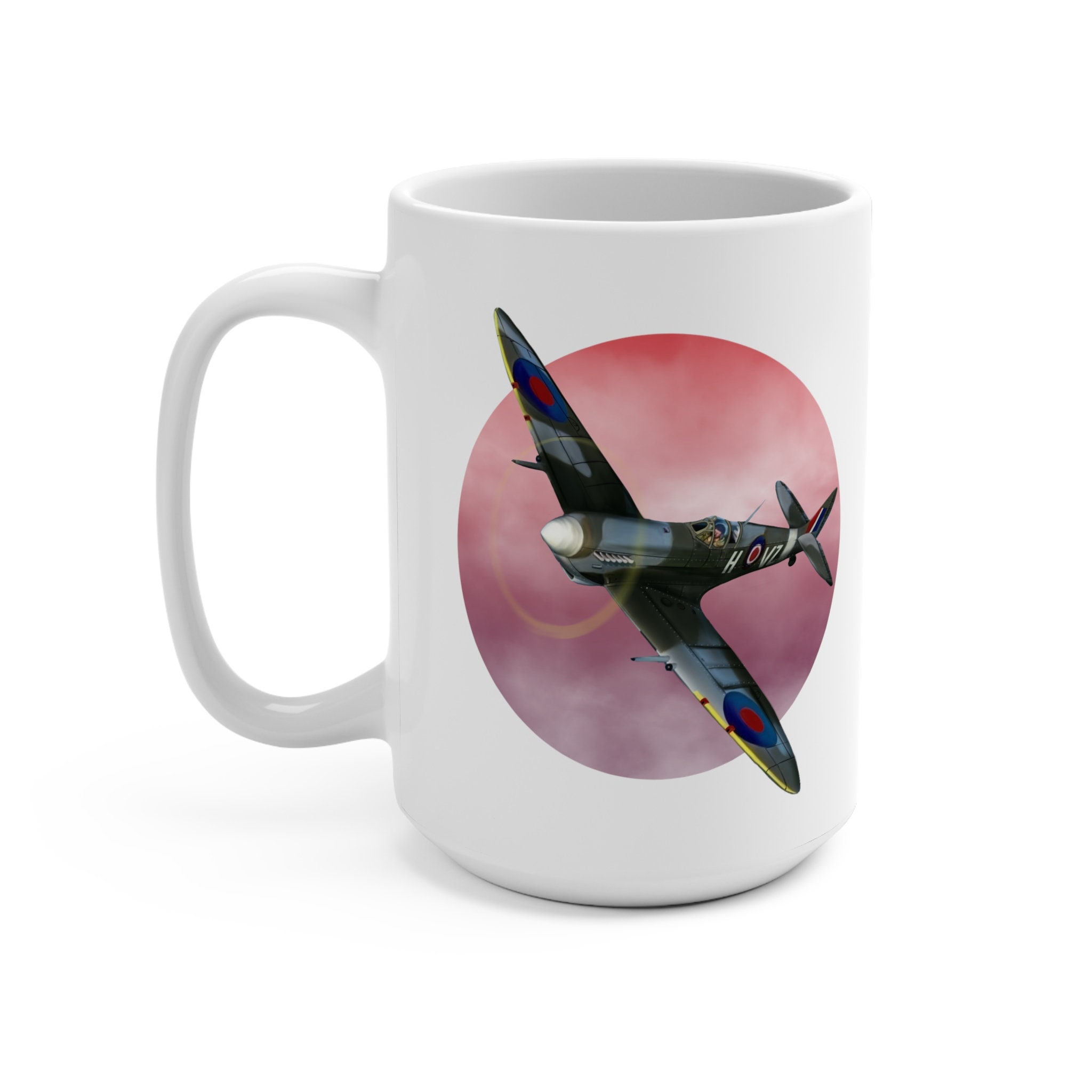 Spitfire Mug Nostalgic WWII Warbird Cup Pilot Mug Vintage - Etsy