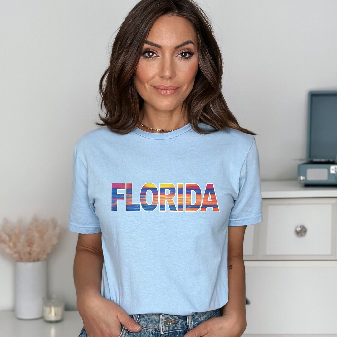 Florida Beach T-shirt Florida Vacation Shirt Florida Travel Florida ...