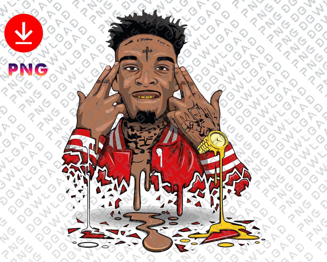 21 Savage Dowload Digital Prints Png - Etsy