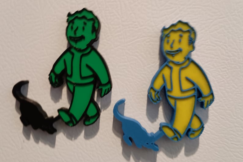 Fallout S.P.E.C.I.A.L. Stats Magnet Set Pip-boy & Vault-tec Editions ...
