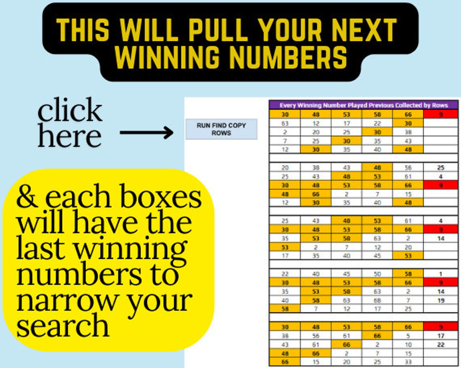Powerball Wheel System Google Spreadsheet - Optimize Your Lottery ...