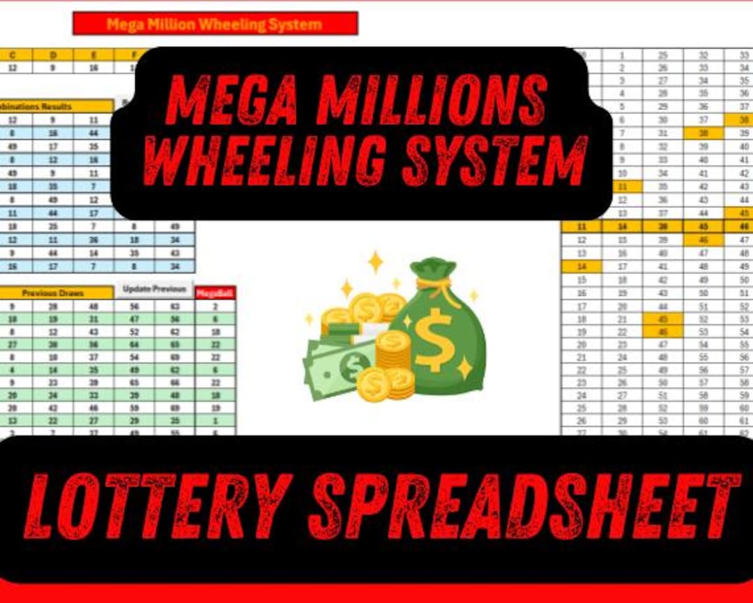 Mega Millions System Excel Spreadsheet - the One and Only...(2025) - Etsy