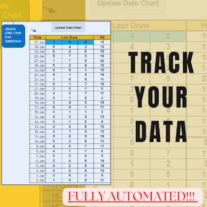 Lottery Pick 3 - Quick System - (EASY TO USE) Google Spreadsheet - Etsy