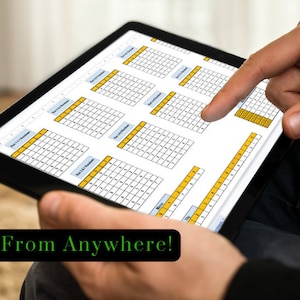 Pick 3 Lottery - Automated Rundown Creator - Excel Spreadsheet - Etsy