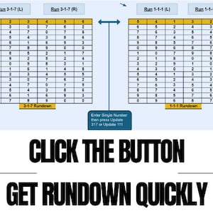 Lottery Pick 3 - Quick System - (EASY TO USE) Google Spreadsheet - Etsy