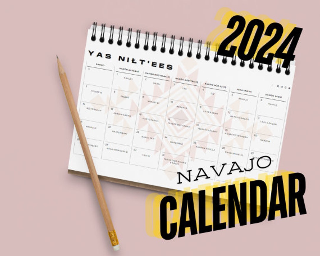 Navajo 2024 Calendar PDF Print - Etsy