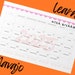 2025 Navajo Language Calendar (PDF) - Etsy