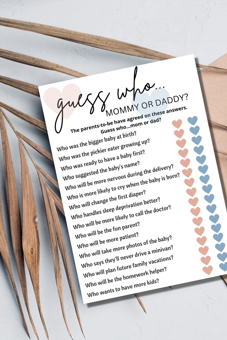 Black & White Baby Shower Game Bundle, Baby Shower Games, Shower Games ...