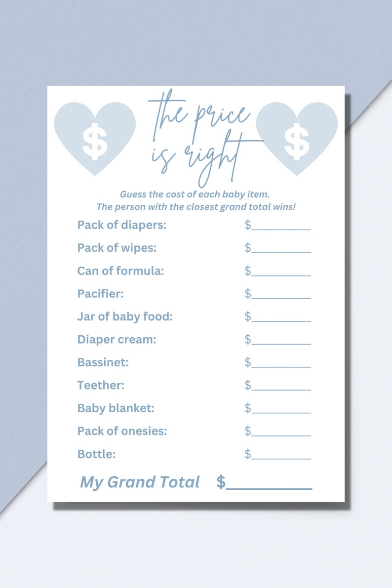 Baby Boy Shower Games, Baby Shower Games Boy Printable, Baby Shower ...