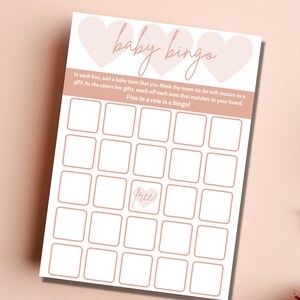 Pink Baby Shower Games, Baby Shower Games Bundle, Baby Shower Games ...